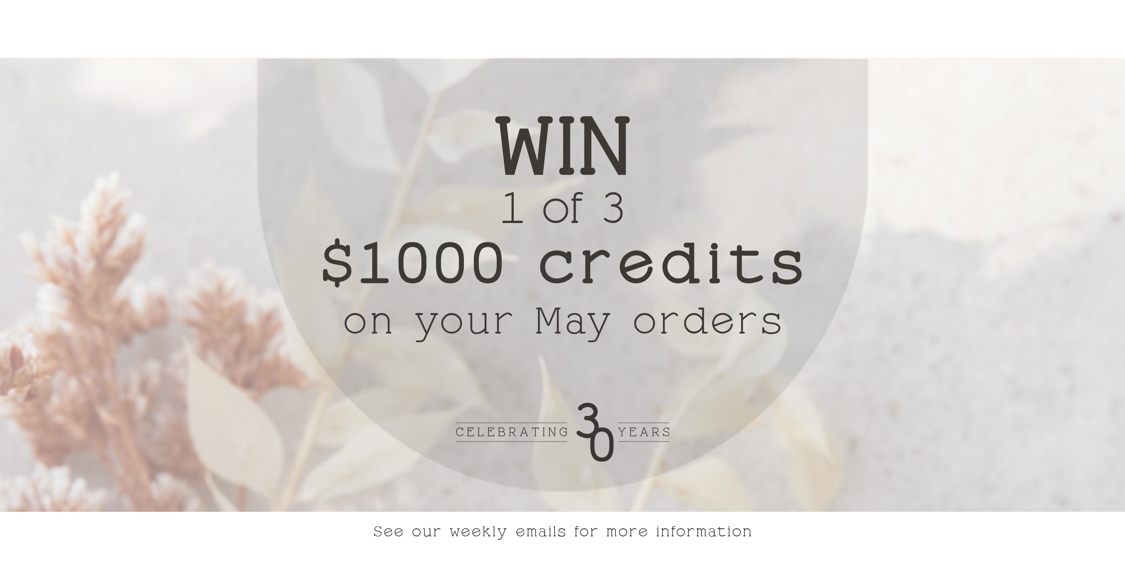 Furniture, Homeware & Design Decor - May Time