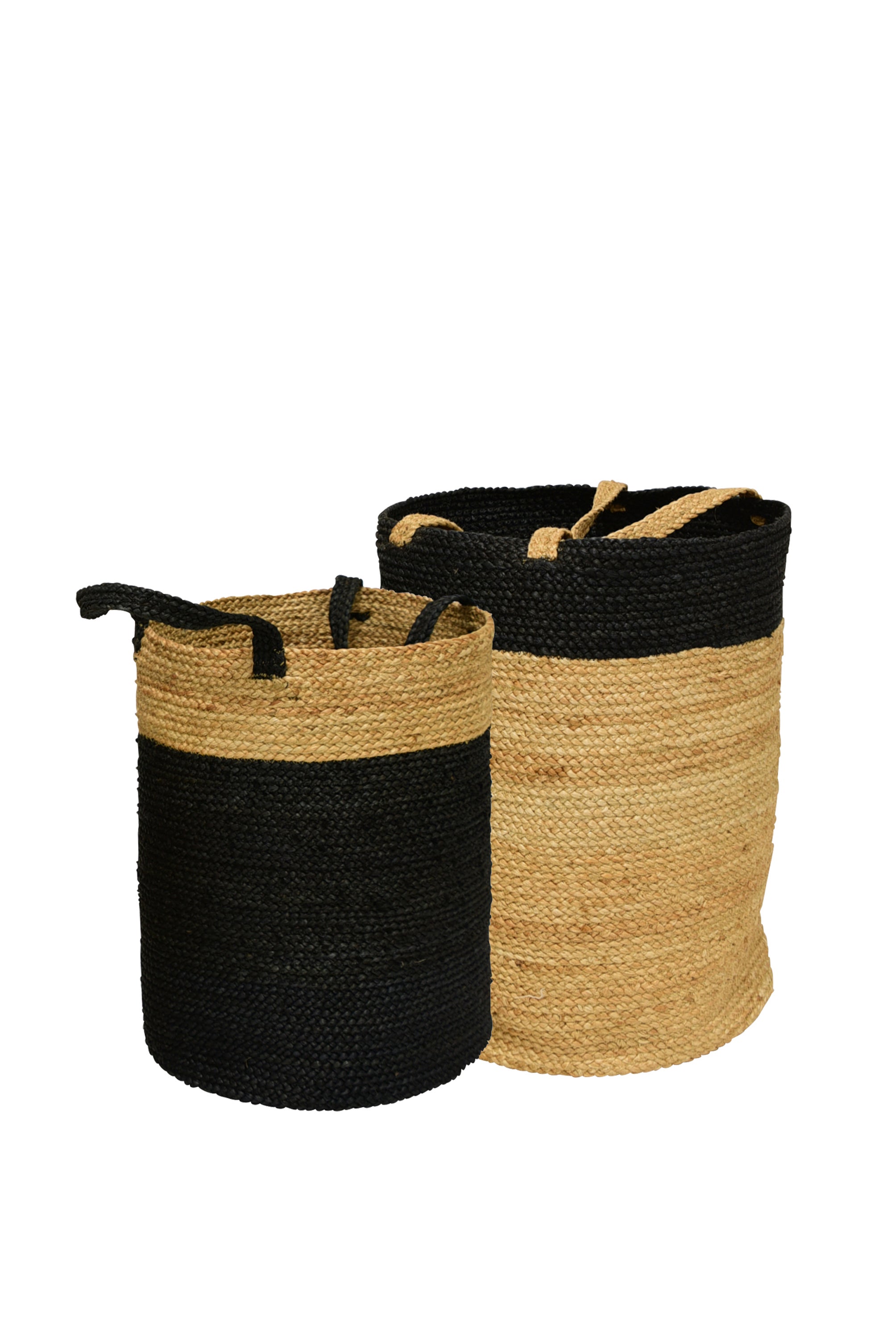 Tall Round Baskets w/Handles A/2 - Maytime