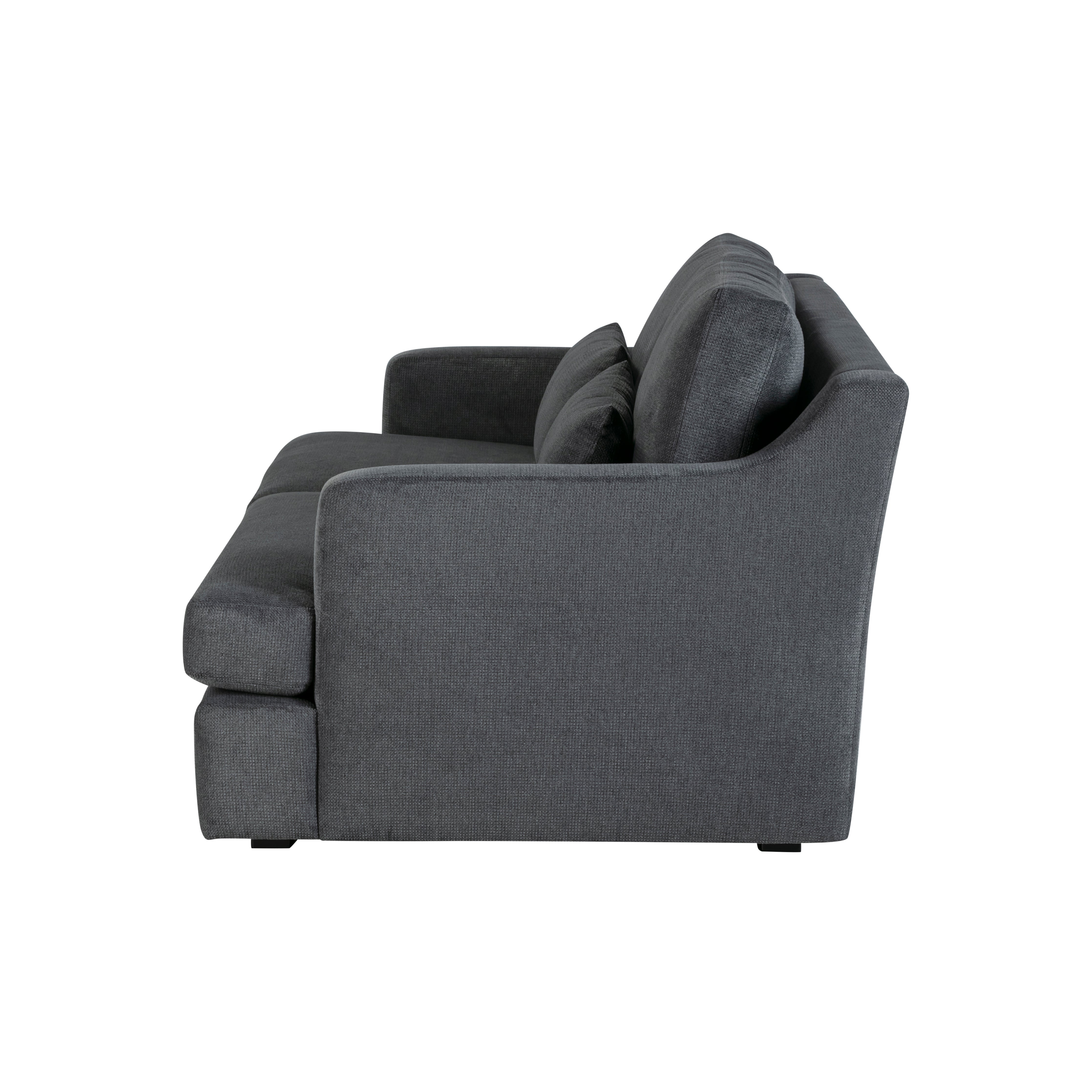 The Rhys Sofa - Soft Textured Greyed Green - Maytime