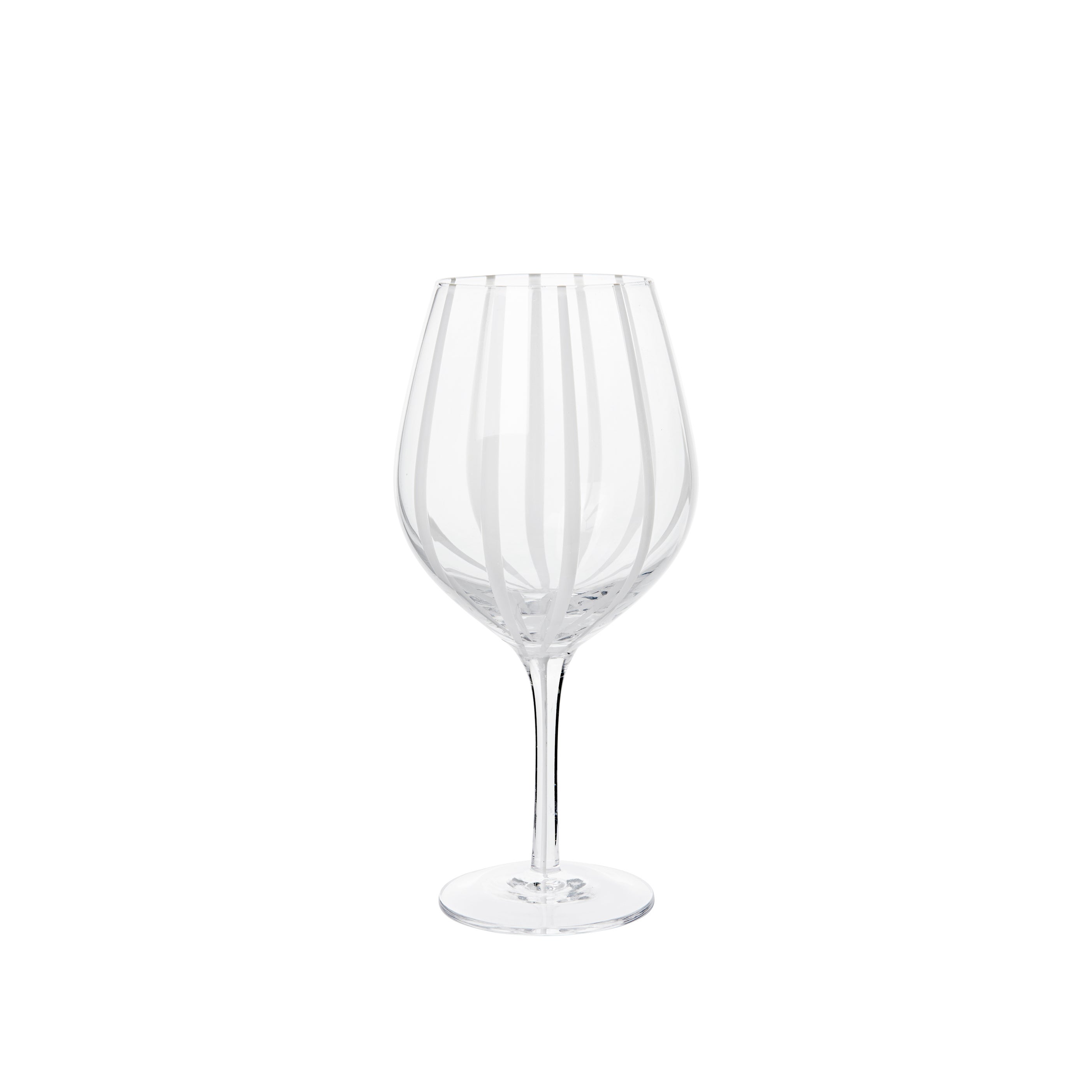 BROSTE Stripe Red Wine Glass - Maytime