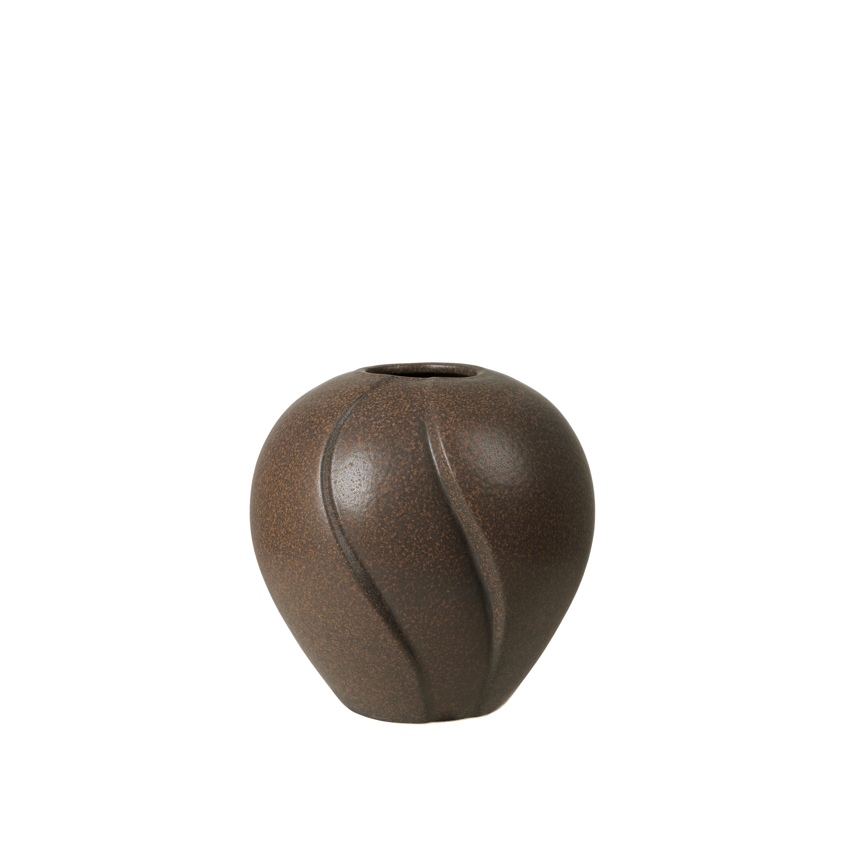 BROSTE Vase Leda Large - Antique Brown - Maytime