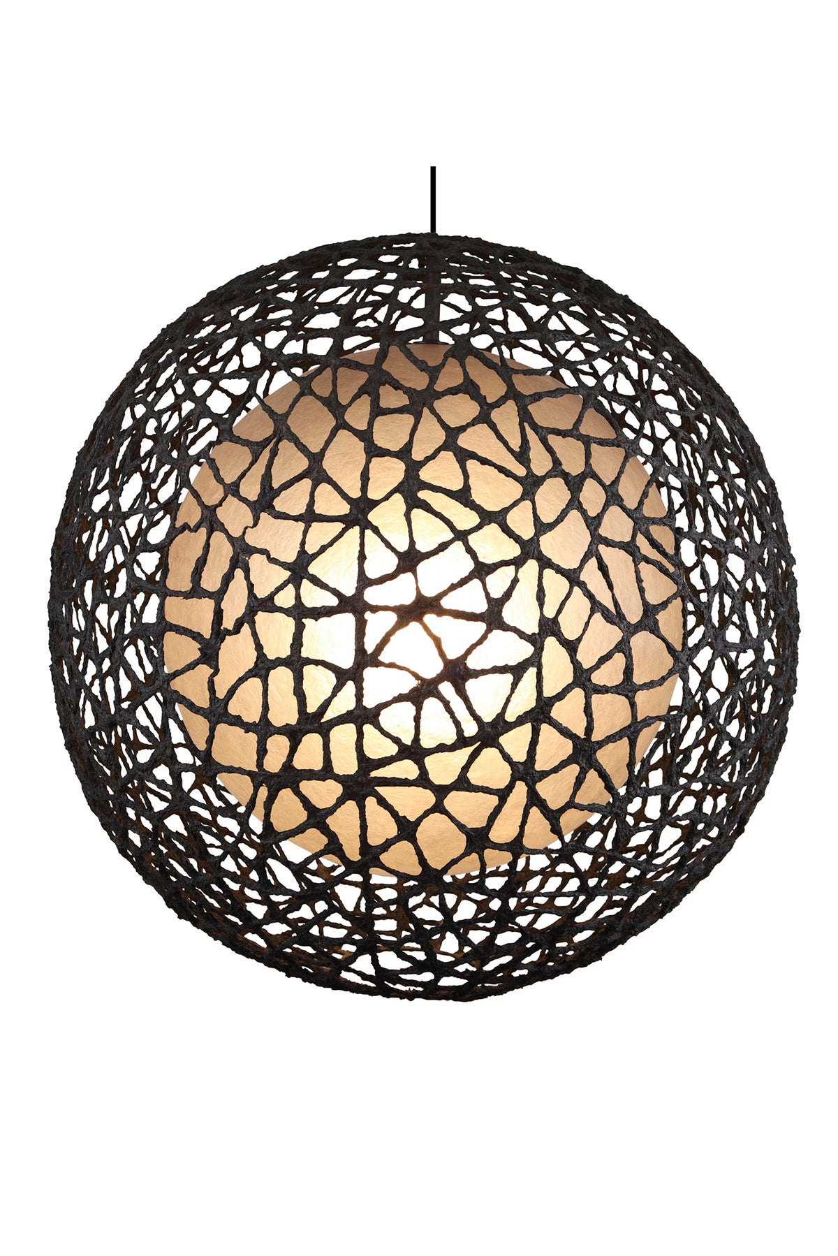 COBONPUE CUC ME Round Lamp Large - Brown - Maytime