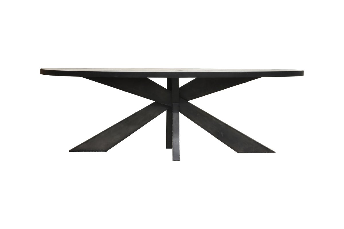 PURE Sarah Elipse Dining Table 2.5 - Weathered (2pcs) - Maytime