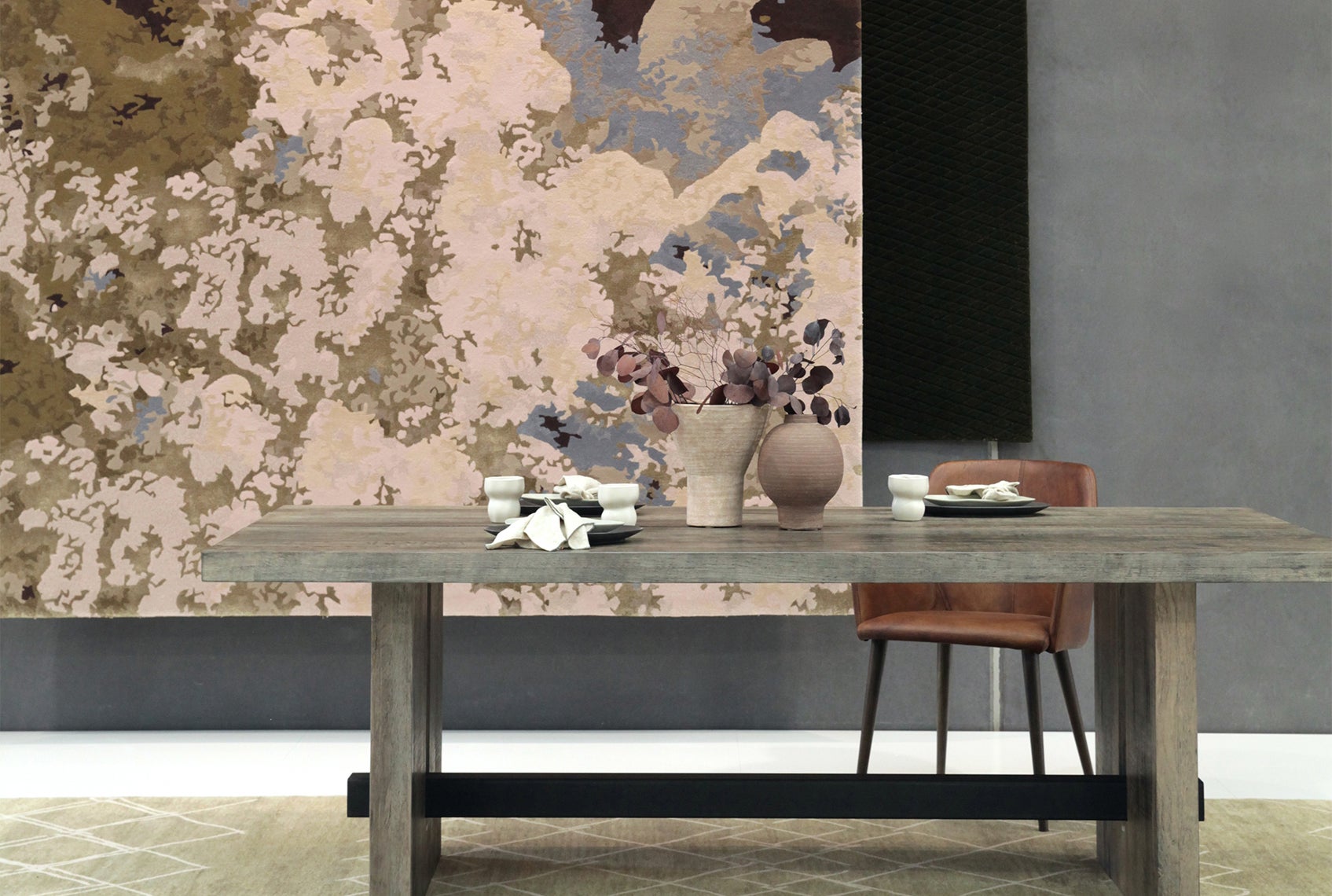 PURE Berlin Dining Table 2.4 - Silverback (4pcs) - Maytime