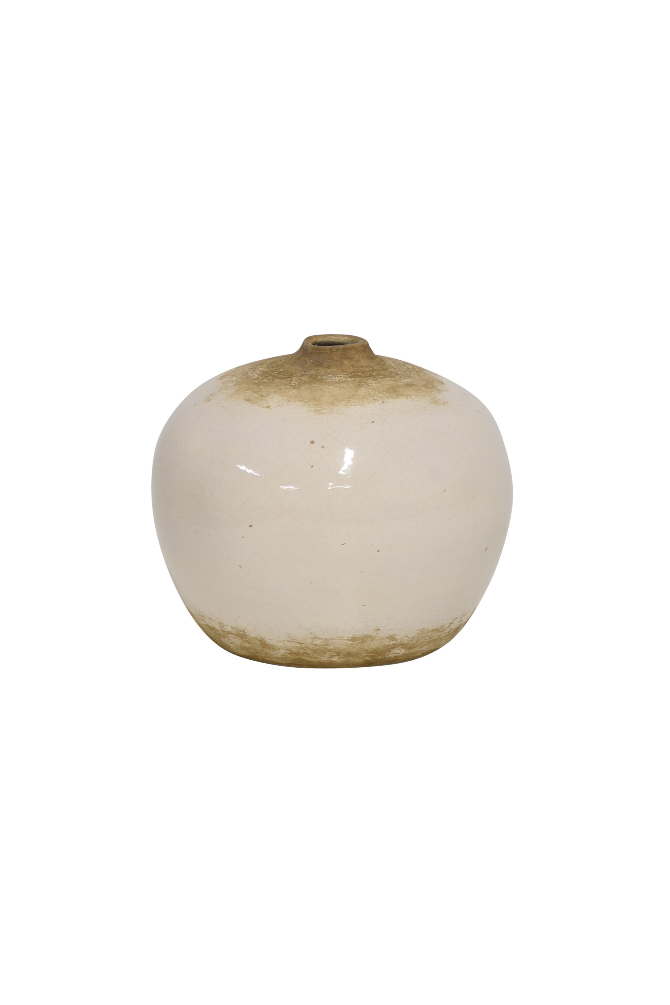 Aki Vase Short White - Maytime