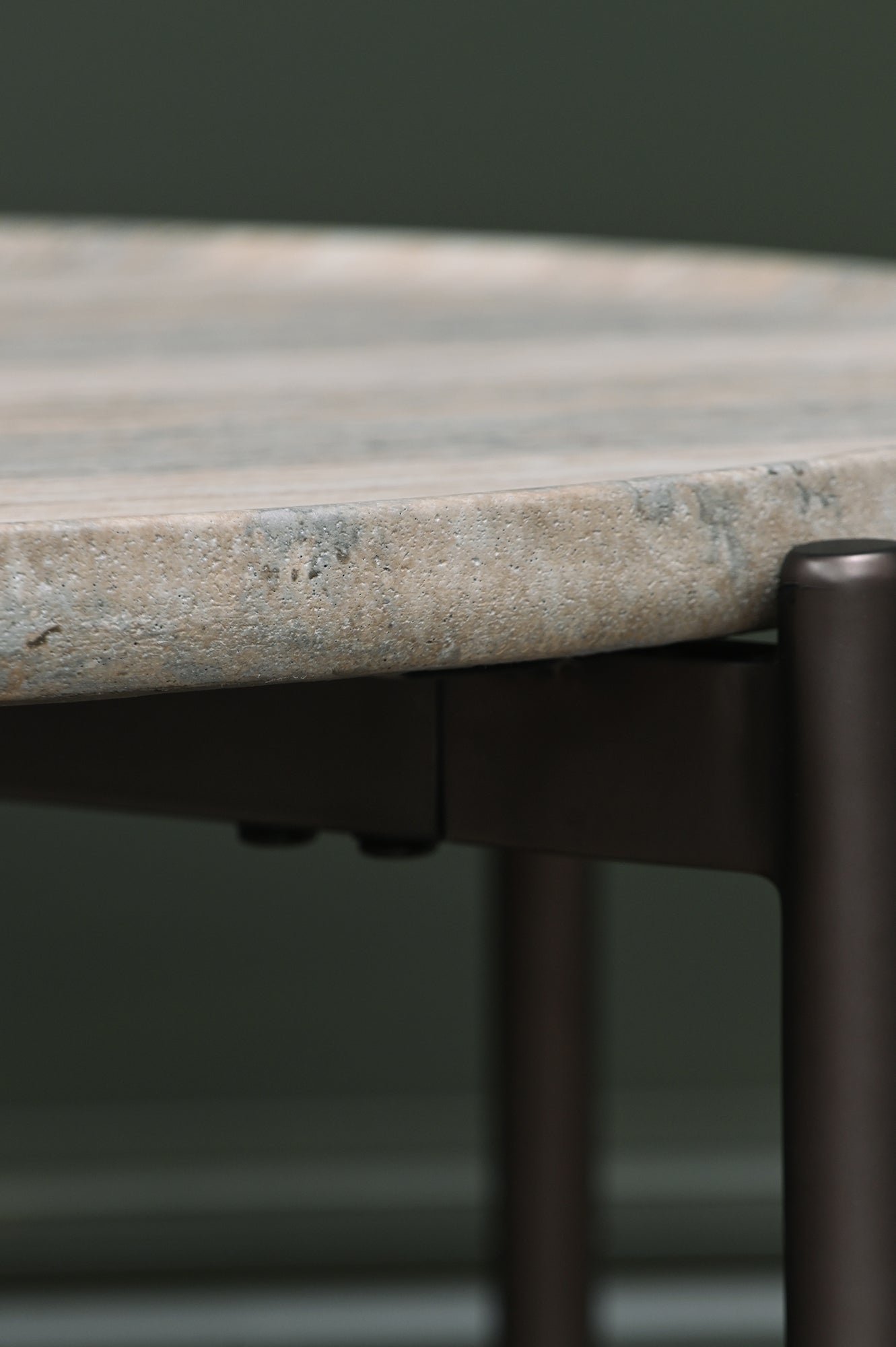 VISTA Athen Coffee Table - Travertine Finish - Maytime