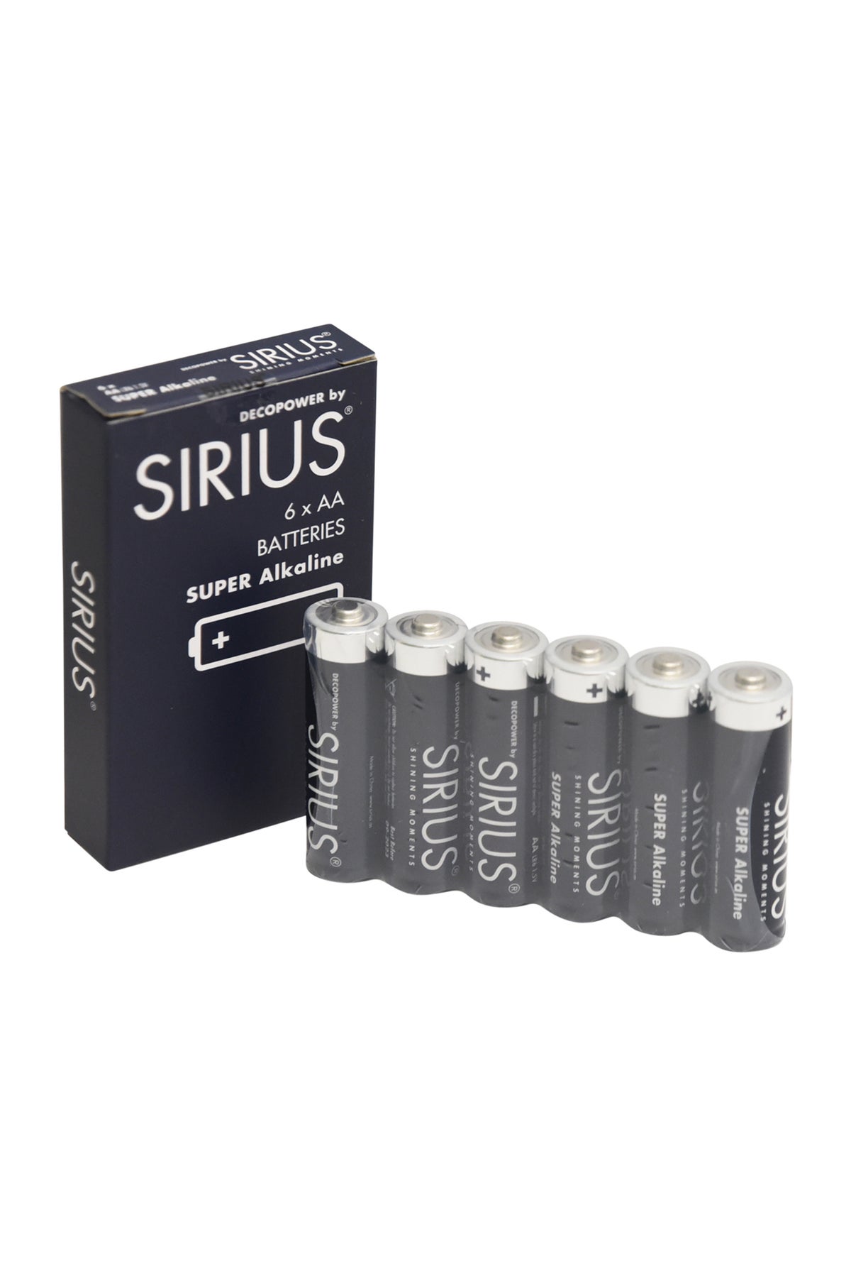 SIRIUS AA Deco Power Batteries Pk6 - Maytime