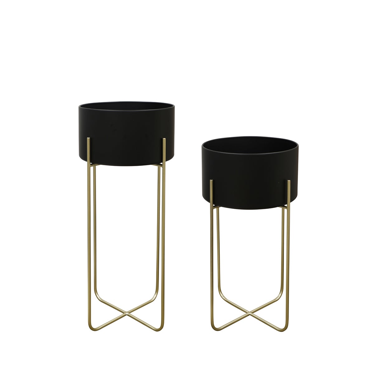 STUDIO Cambridge Round Pot Stands A/2 Black - Maytime