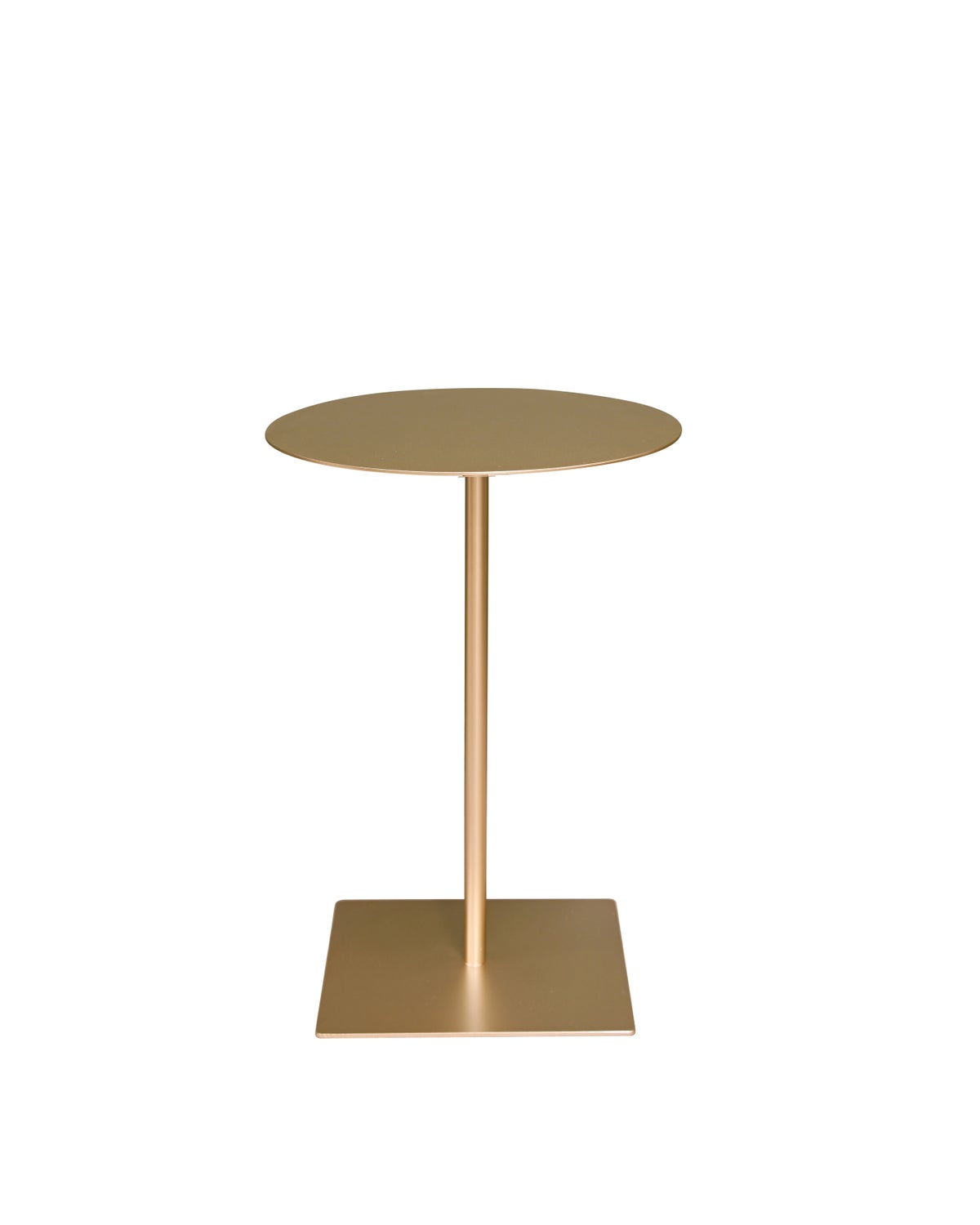 STUDIO Regent Round Side Table - Gold - Maytime