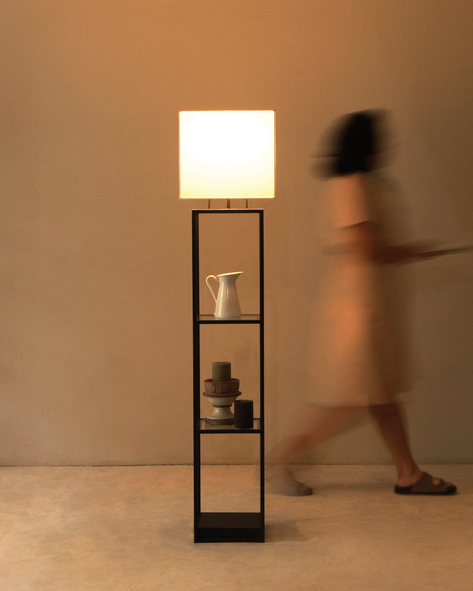 TRIBOA BAY Lighting Osten Etagere Floor Lamp - Maytime